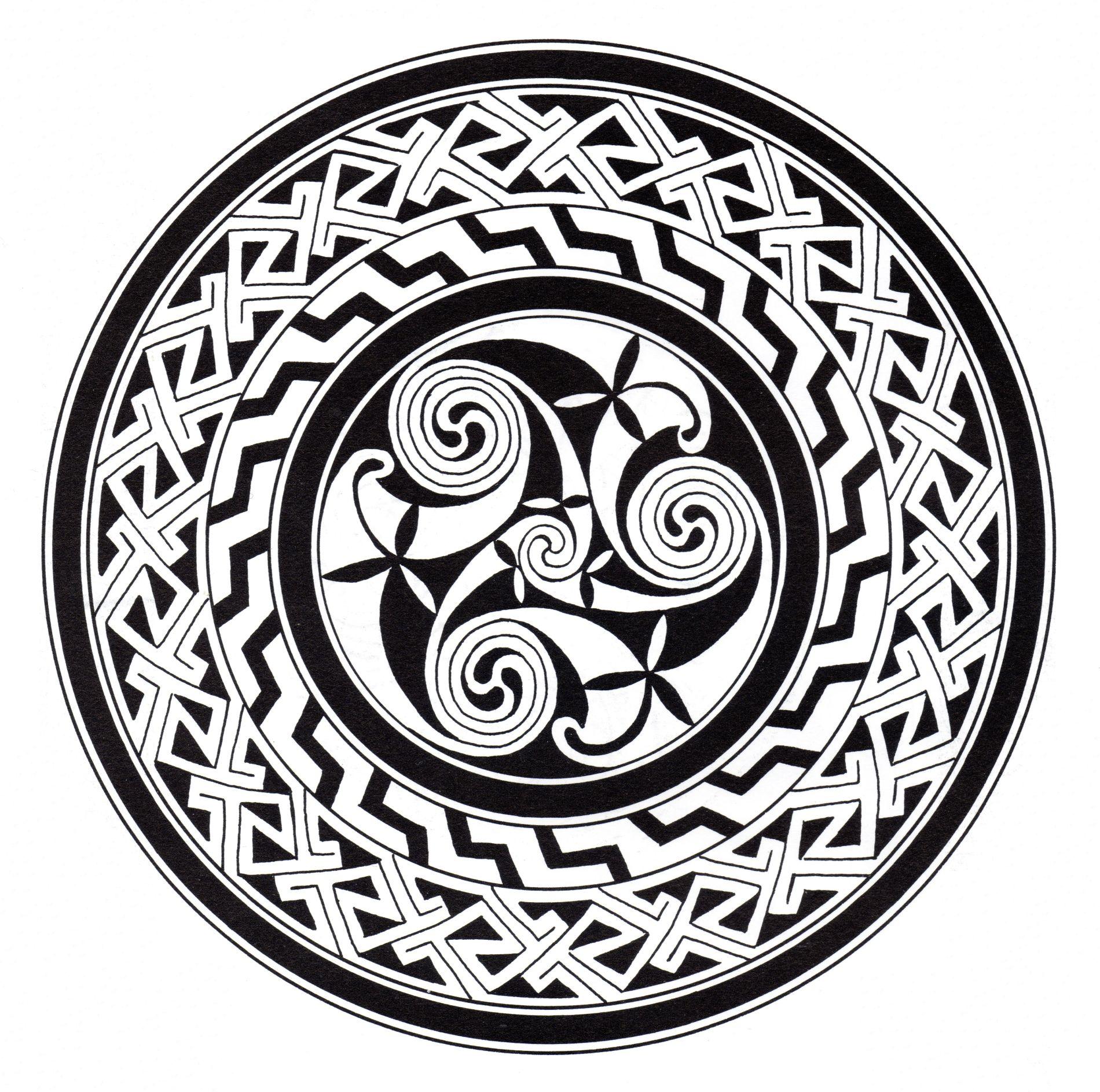 Celtic Mandala - 12 - Simple Mandalas